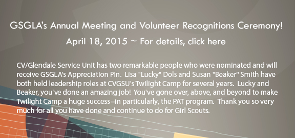 gsglameeting – Crescenta Valley Girl Scouts Service Unit